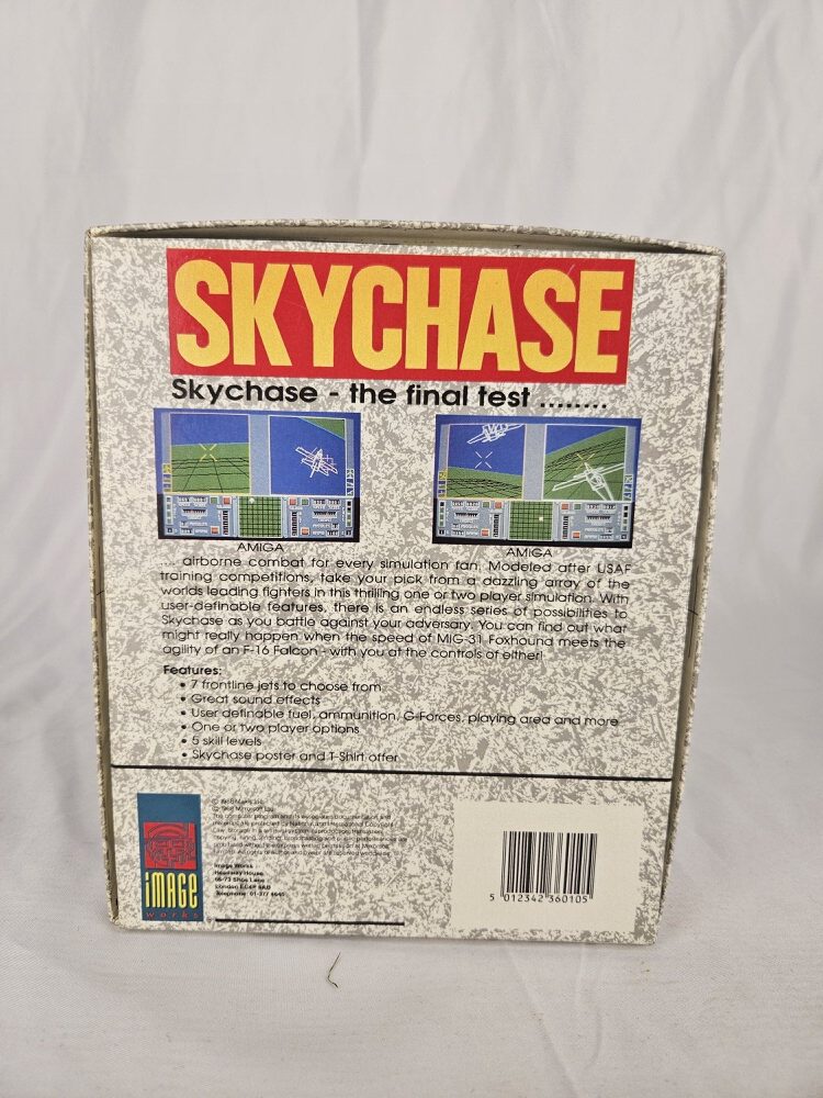 Sky Chase - Amiga Game - De Schatkamer van Nederland